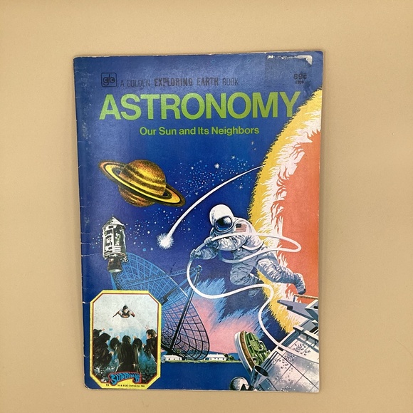 Golden Press | Other | Vintage Astronomy Book | Poshmark